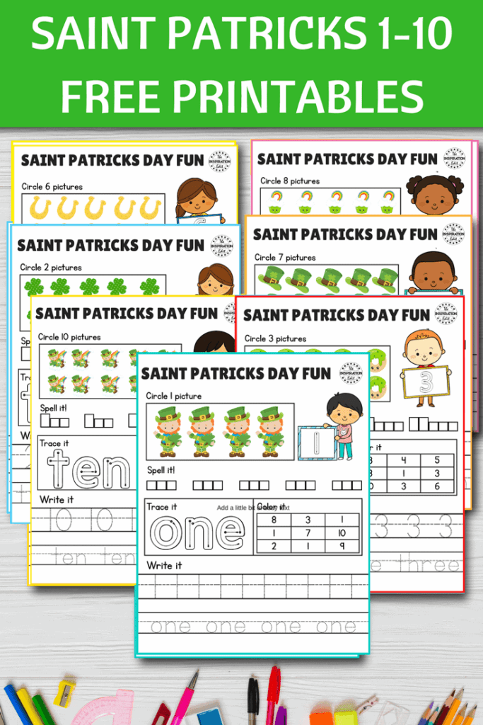 30+ St Patricks Day Free Printables for Kids - Saving Talents