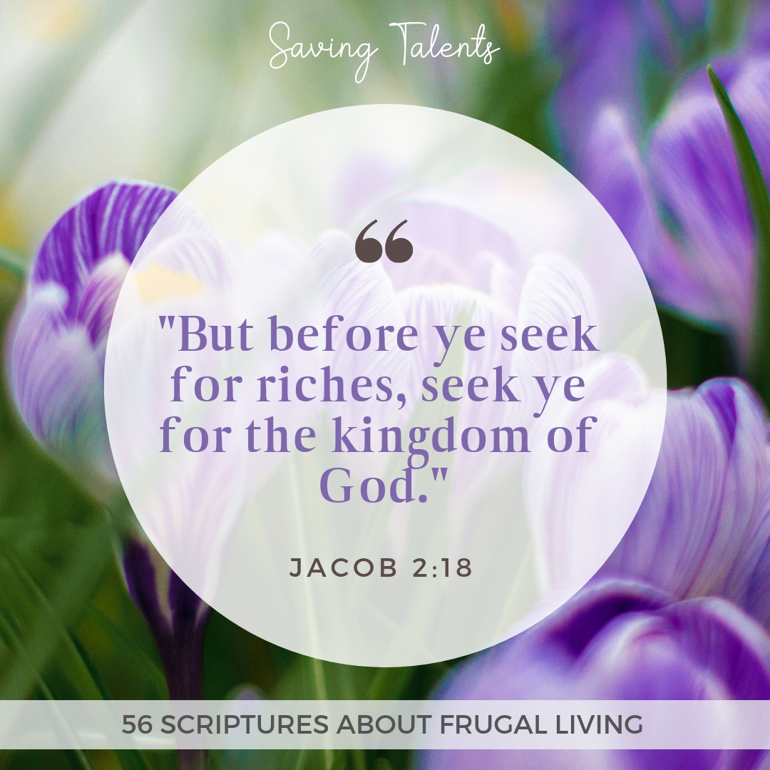 56 Scriptures About Money, Frugal Living, and Finances Story