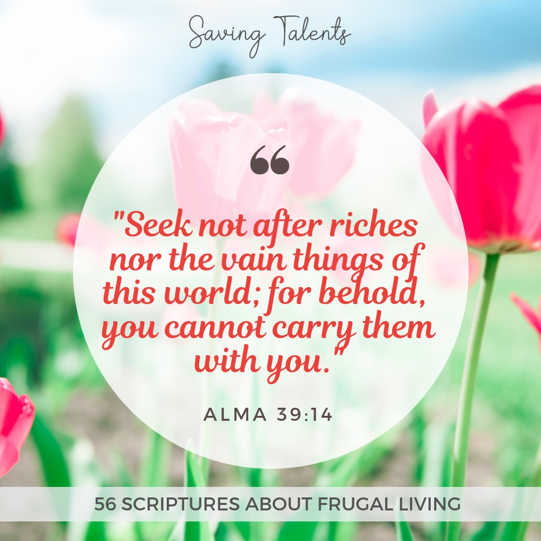 56 Scriptures About Money, Frugal Living, and Finances Story
