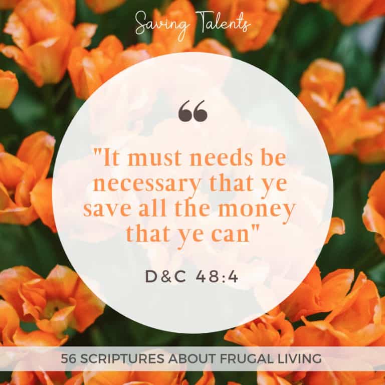 56 Scriptures About Money, Frugal Living, and Finances Story