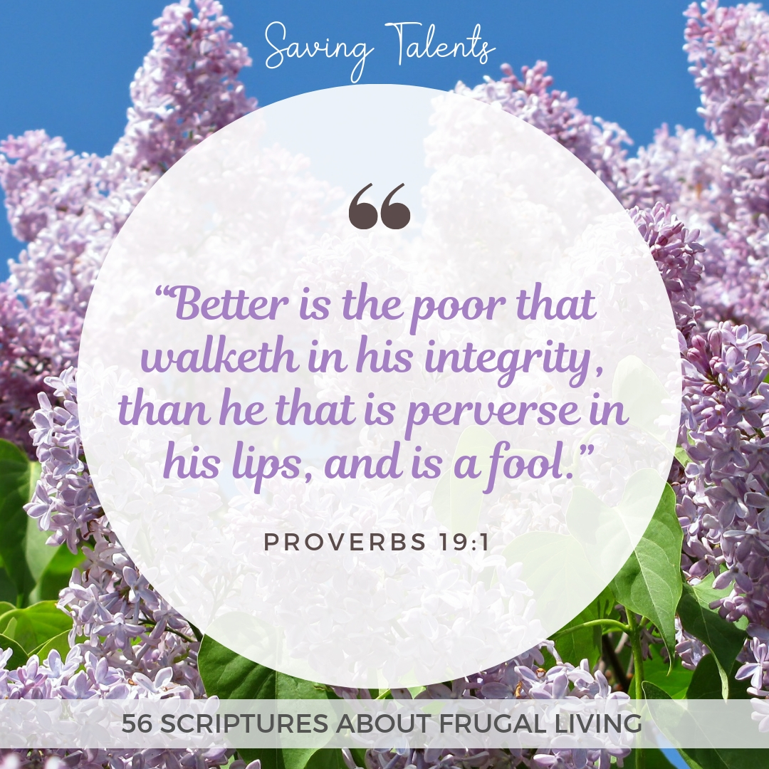 56 Scriptures About Money, Frugal Living, and Finances Story