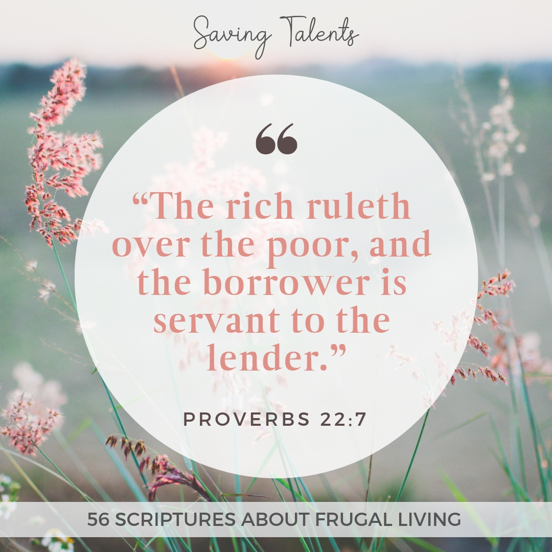 56 Scriptures About Money, Frugal Living, and Finances Story