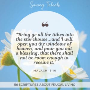 56 Scriptures About Money, Frugal Living, and Finances Story