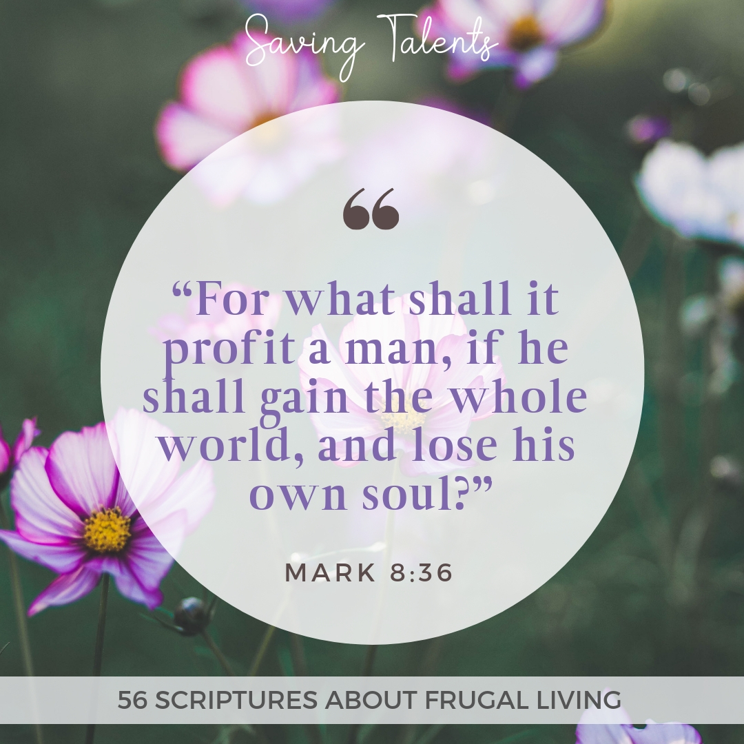 56 Scriptures About Money, Frugal Living, and Finances Story