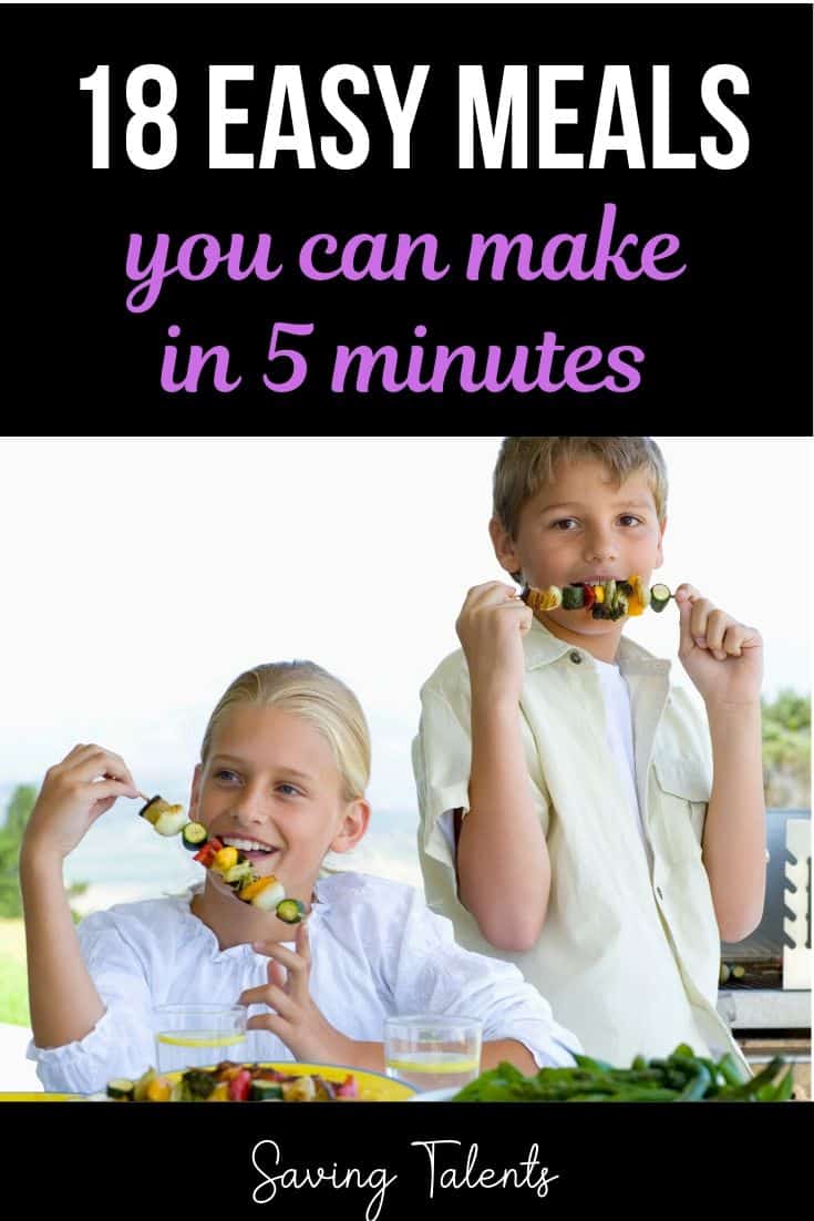 18 Quick & Easy 5-Minute Meals, Perfect For A Lazy Dinner Perfect for ...
