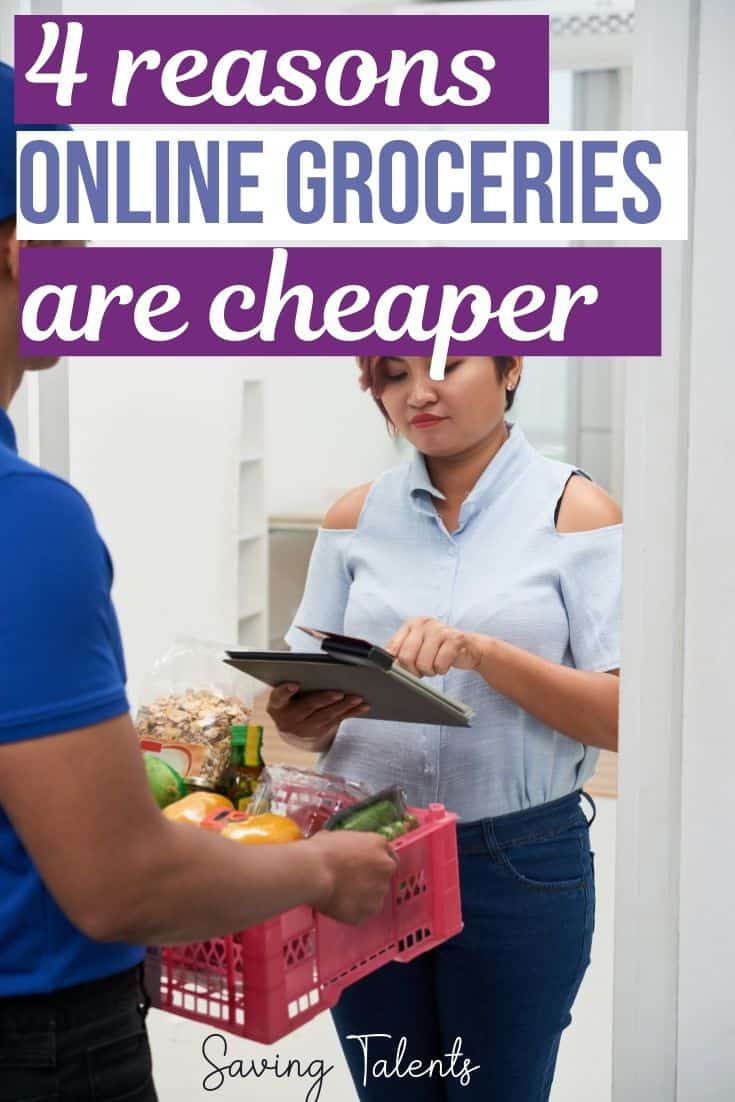 4 Ways Groceries are Cheaper When Purchased Online - Saving Talents