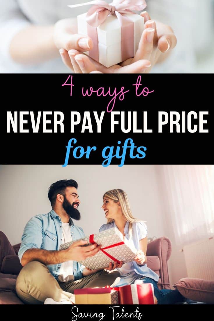 How to Never Pay Full Price for Gifts Again - Saving Talents