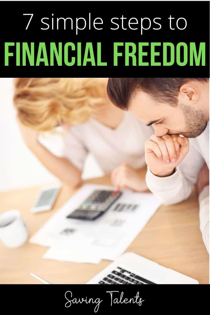 7 Simple Steps to Financial Freedom - Saving Talents