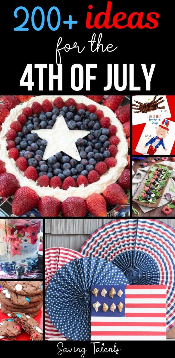 Ultimate List of 300+ 4th of July Ideas - Saving Talents