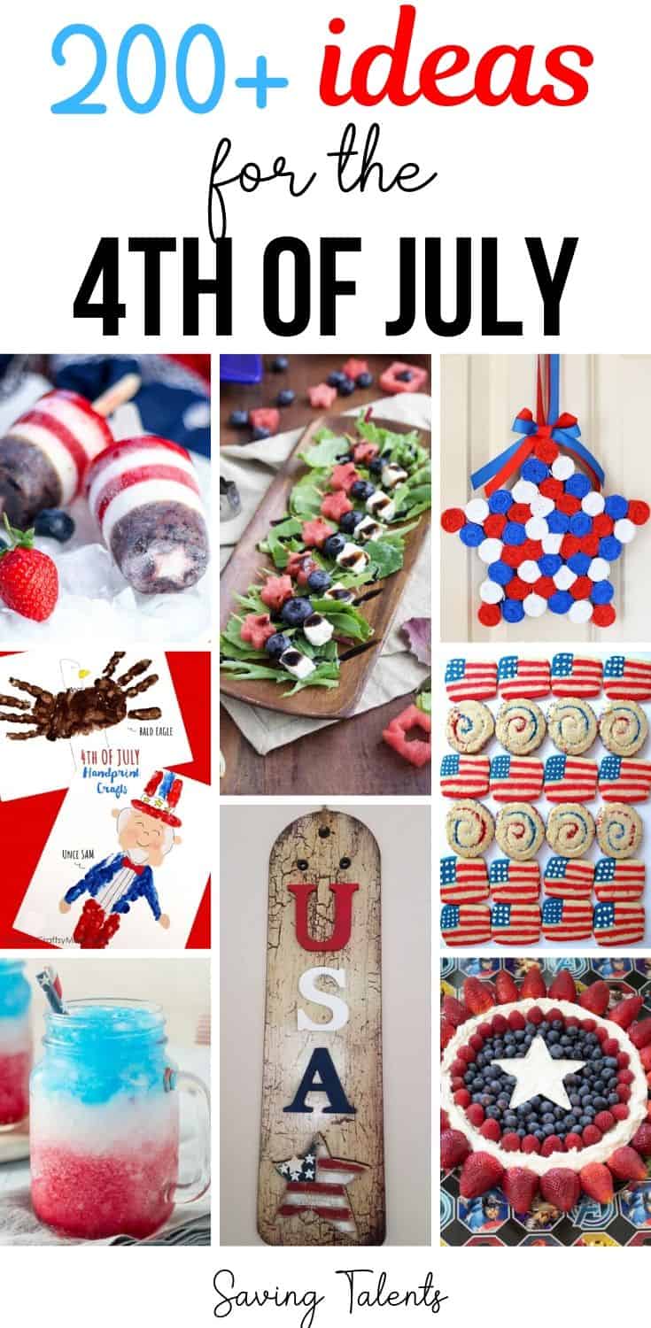 Ultimate List of 300+ 4th of July Ideas - Saving Talents