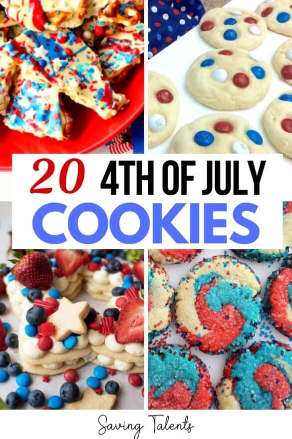 20 Delicious Recipes For 4th of July Cookies You Need To Make - Saving ...