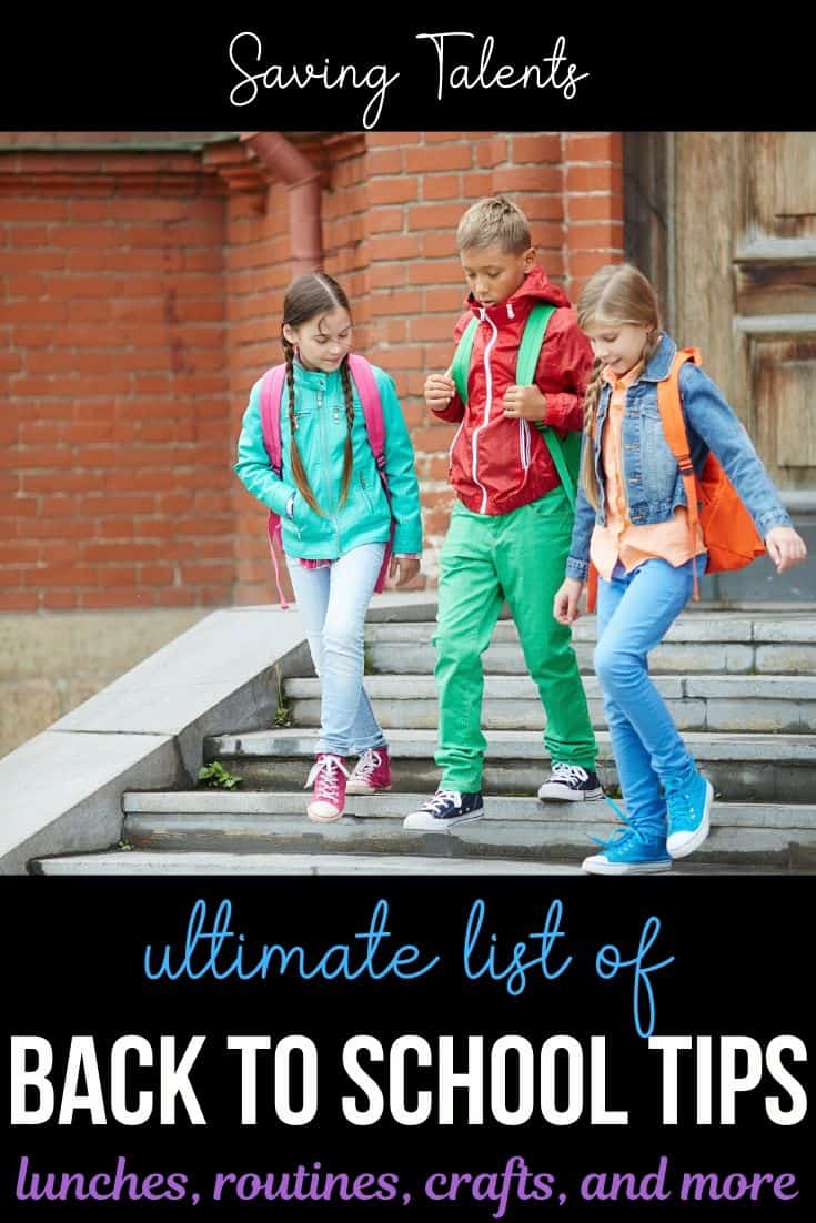 Ultimate List of Back-to-School Tips | Saving Talents