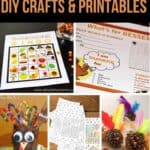 15 Thanksgiving DIY Crafts and Printables for Kids | Saving Talents