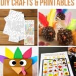 15 Thanksgiving DIY Crafts and Printables for Kids | Saving Talents