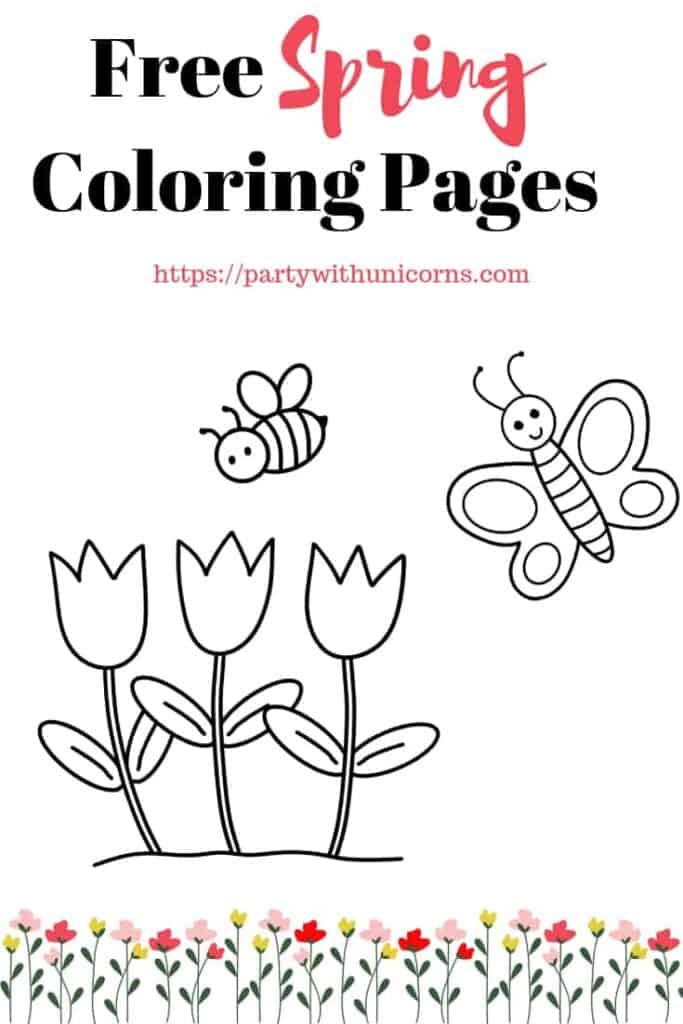 29 Spring Crafts & Printables for Kids | Saving Talents