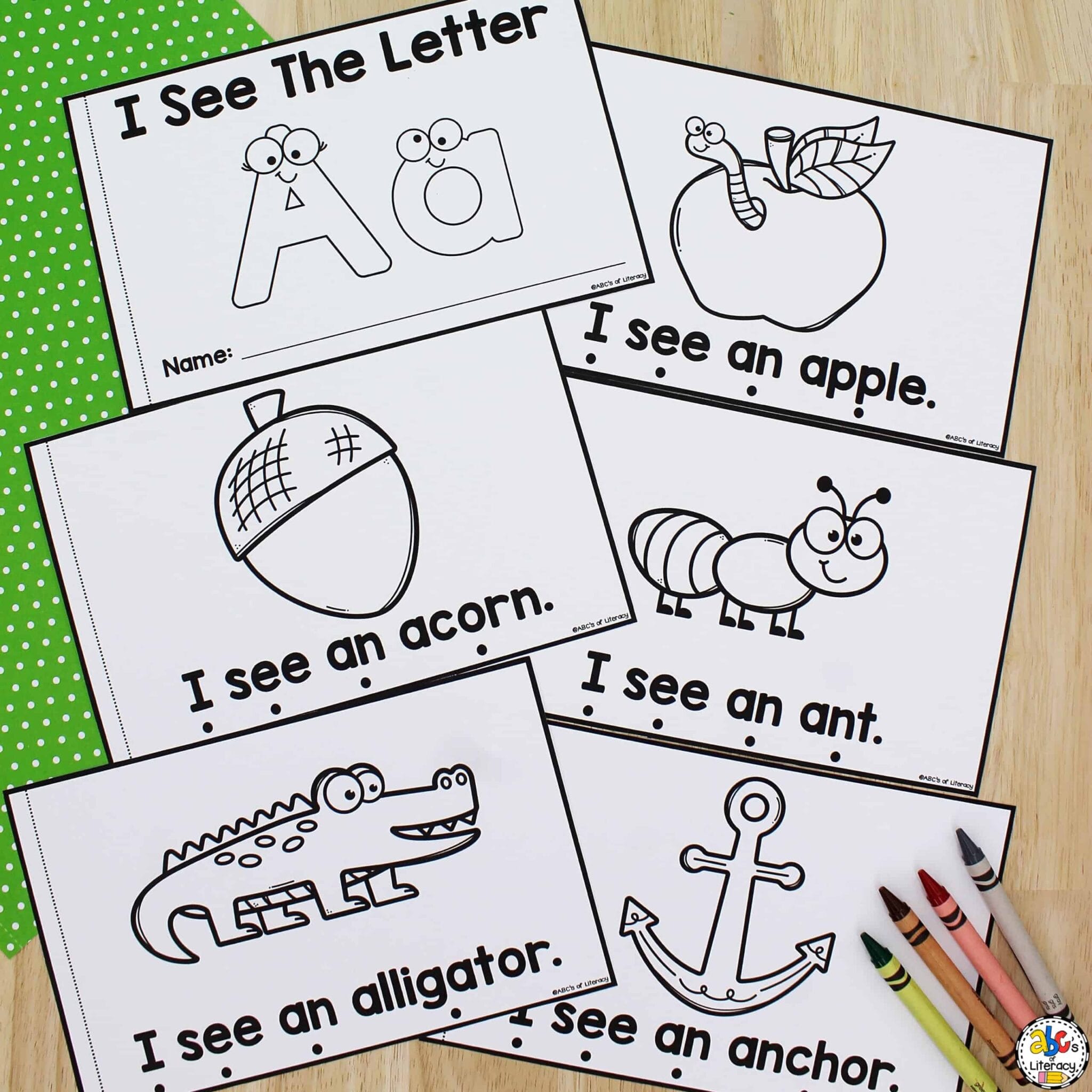 14 Free Letter 'A' Printables and Crafts for Kids - Saving Talents