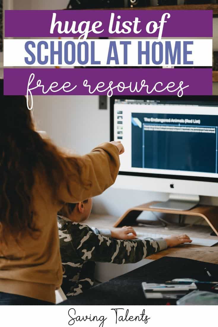 GIANT List of Free Resources for Homeschoolers + Free Daily Schedule