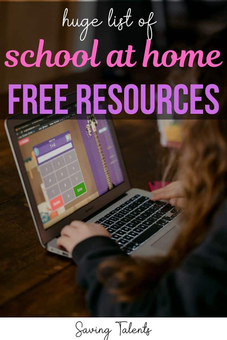 GIANT List of Free Resources for Homeschoolers + Free Daily Schedule