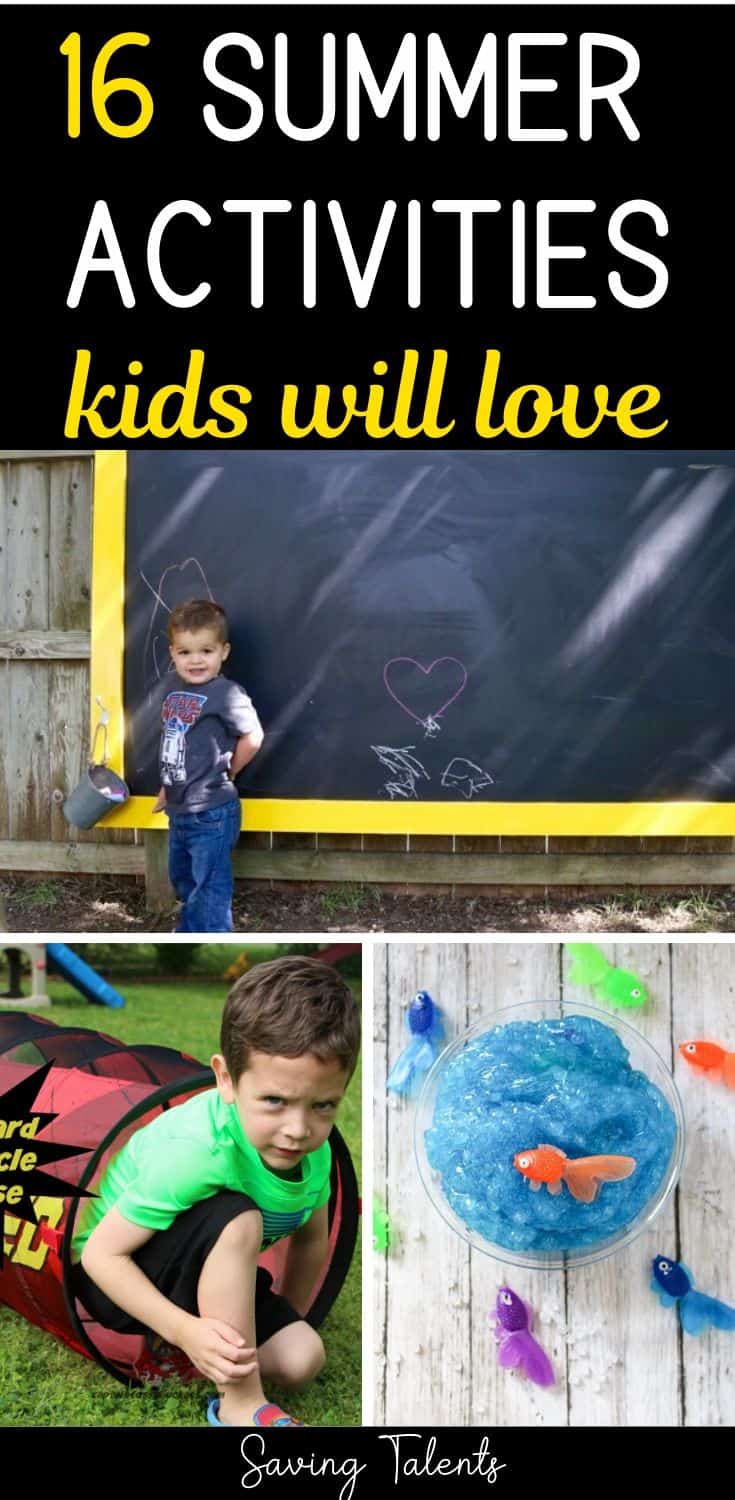 20 Inspiring Summer Activities For Kids You'll Love - Saving Talents