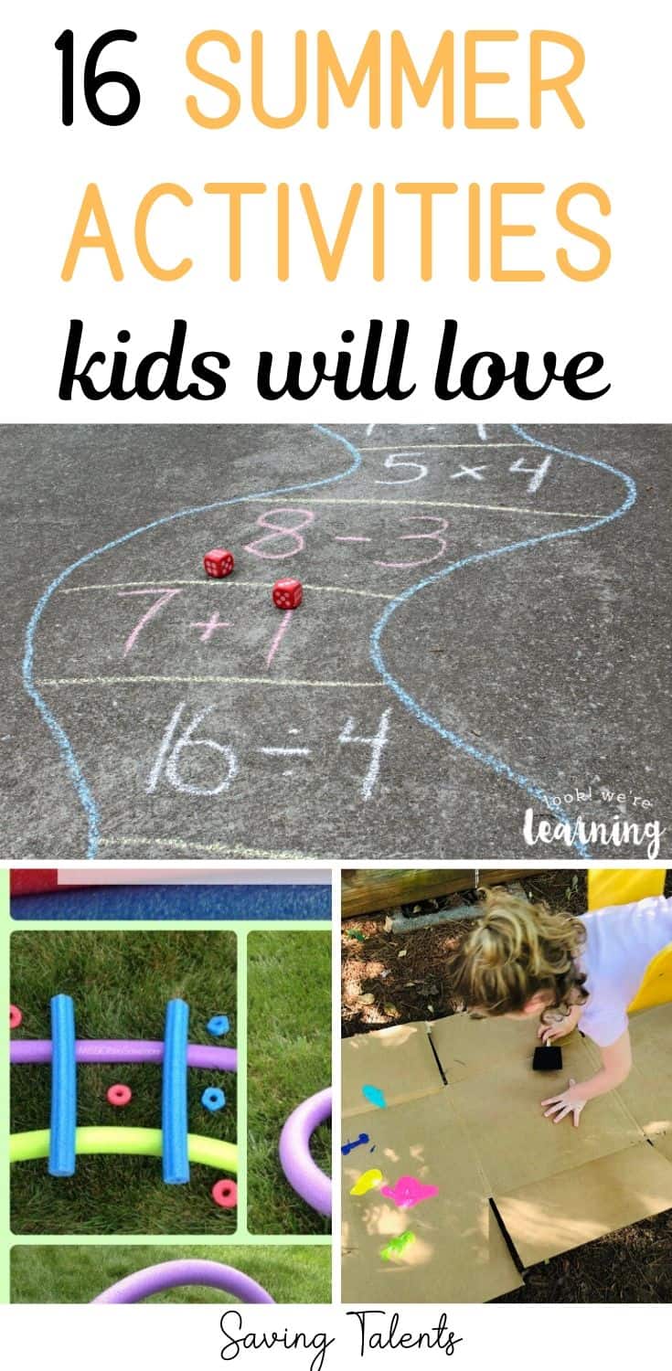 20 Inspiring Summer Activities For Kids You'll Love - Saving Talents