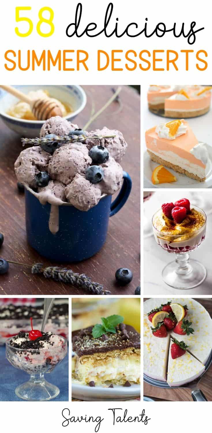 57 Best Summer Dessert Recipes to Keep Cool! - Saving Talents