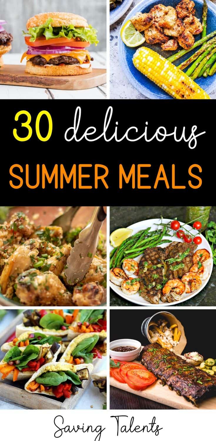 Delicious & Perfect Summer Meal Recipes | Saving Talents