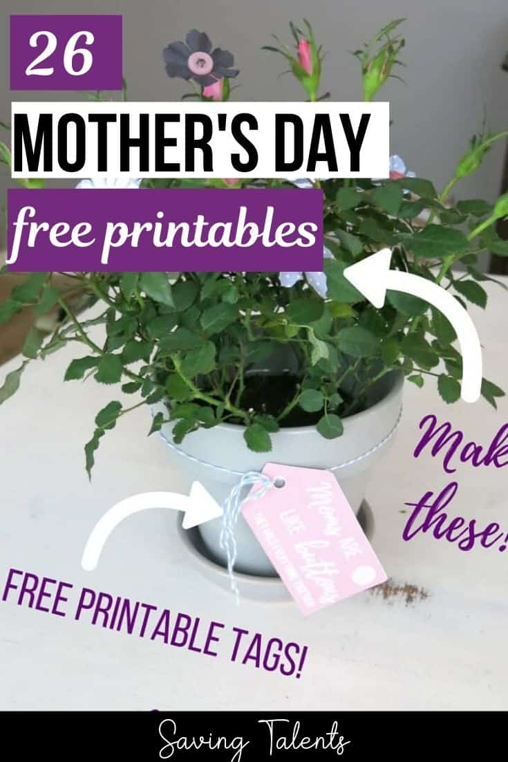 26 Free Mother's Day Printables You Can Use Right Now