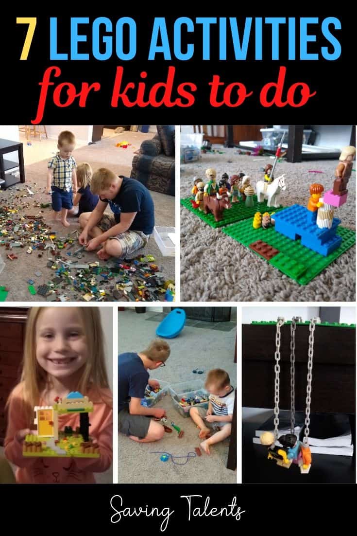 LEGO Challenges and Activities for Kids - Saving Talents