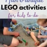 Fun LEGO Activity Ideas - for all ages! | Saving Talents