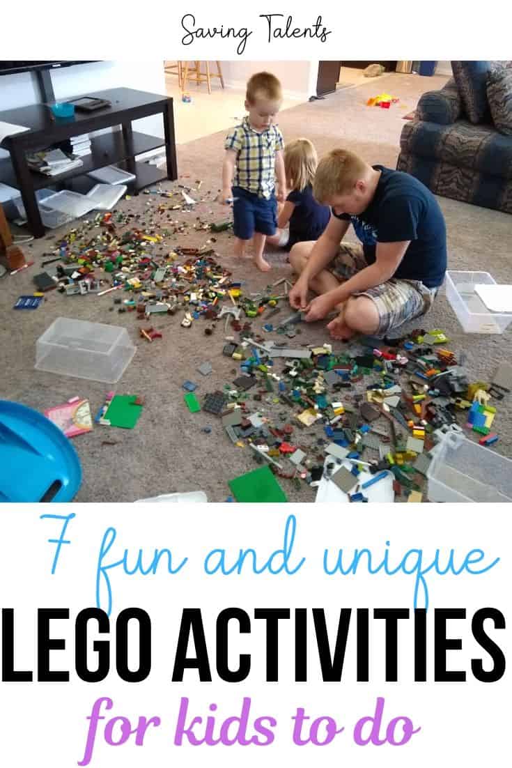 LEGO Challenges and Activities for Kids - Saving Talents