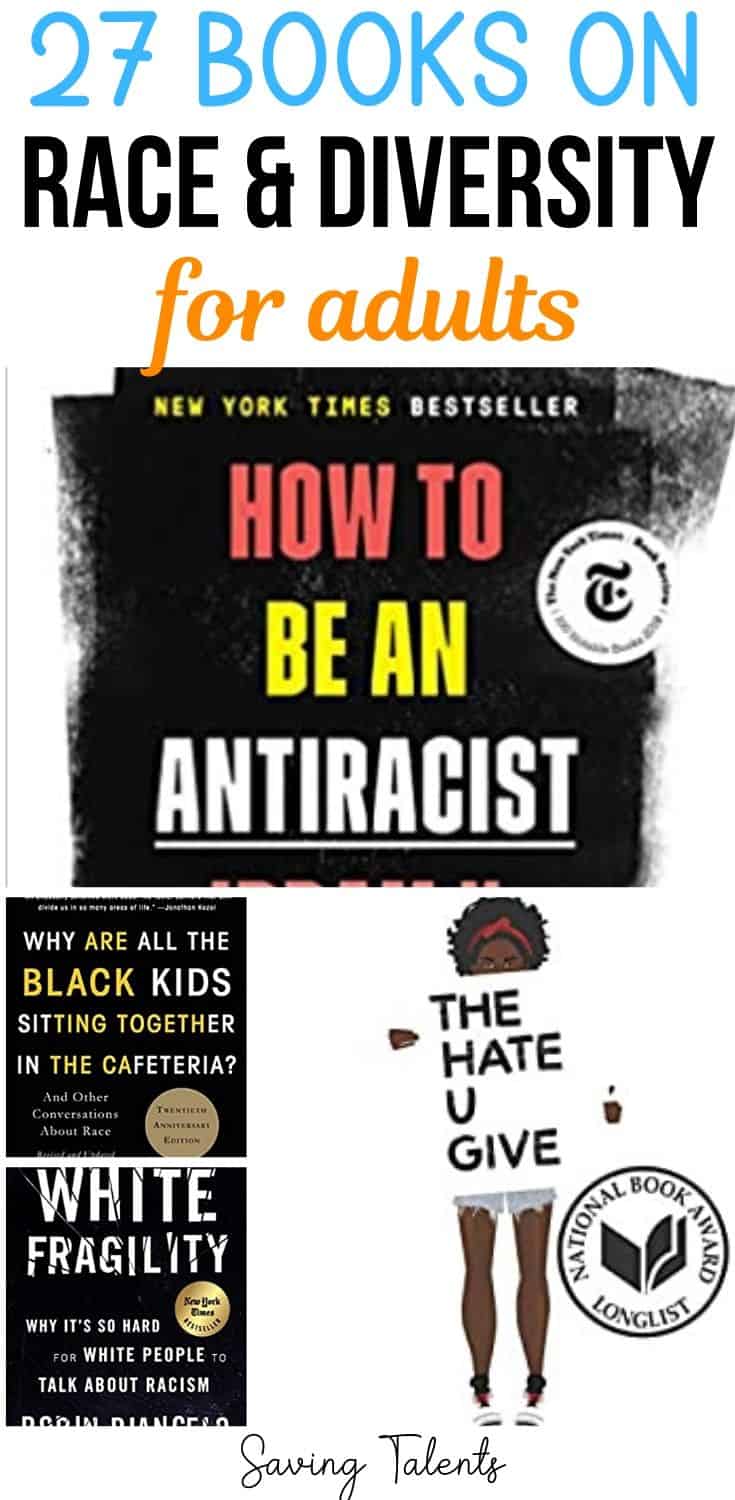 27 Books for Adults to Learn About Race and Diversity - Saving Talents