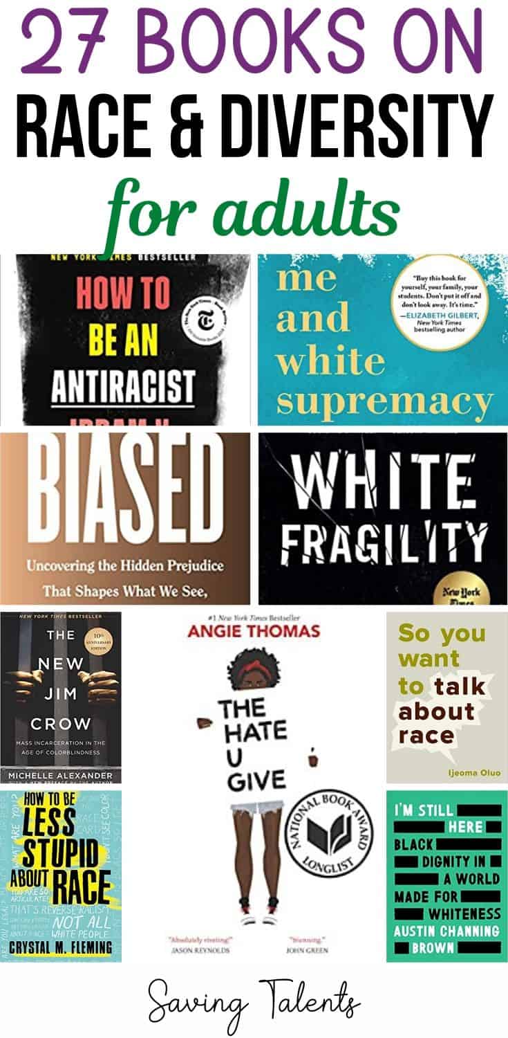 27 Books for Adults to Learn About Race and Diversity - Saving Talents
