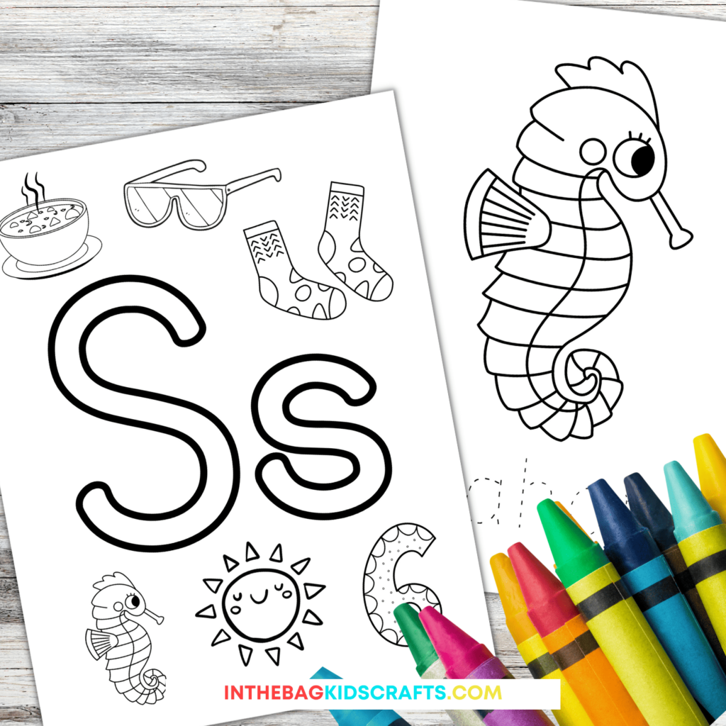 Letter S Crafts, Printables, Worksheets, and Activities - Saving Talents