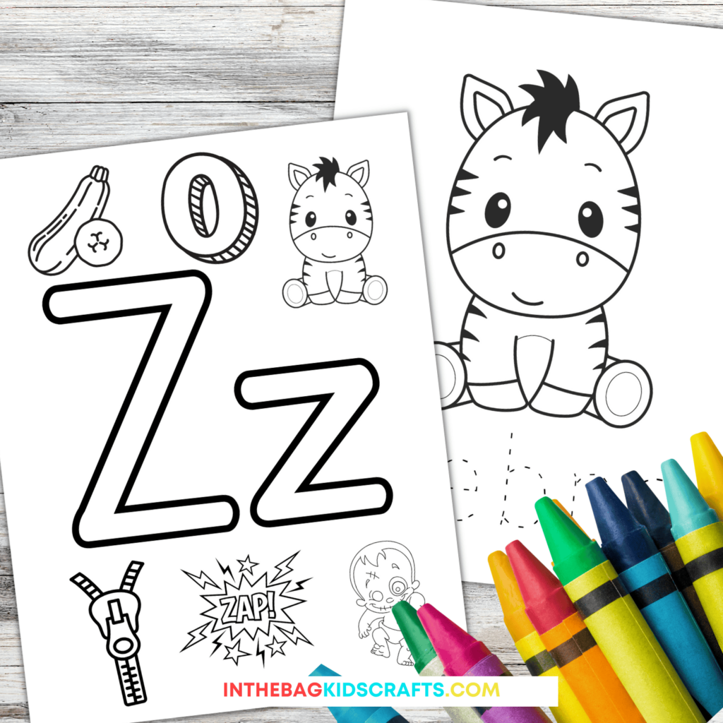 Free Letter Z Crafts, Printables, Activities, and Worksheets - Saving ...