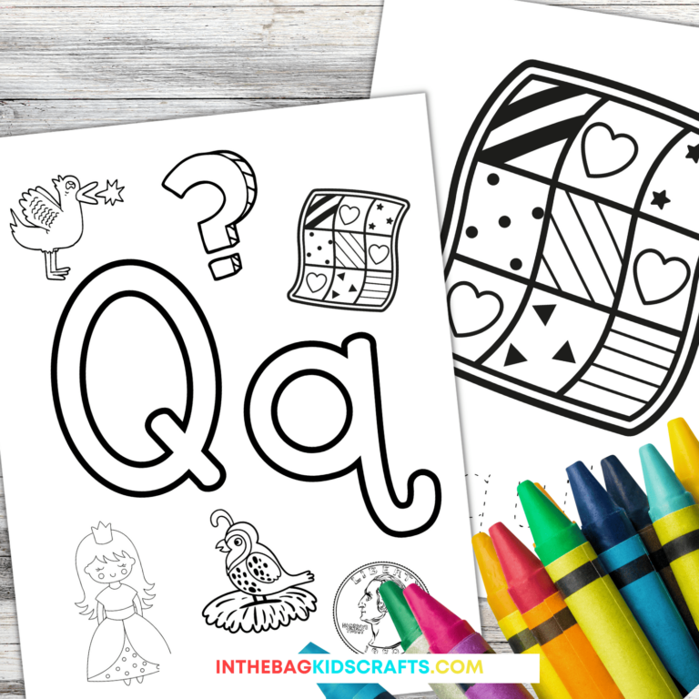 Letter Q Crafts, Printables, and Activities - Saving Talents