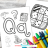Letter Q Crafts, Printables, and Activities - Saving Talents