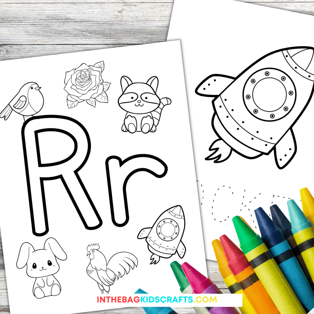 Free Letter R Worksheets, Crafts, Printables, and Activities - Saving ...