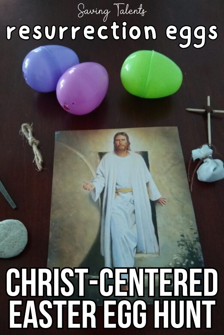 DIY Resurrection Easter Eggs: A Christ Centered Easter Egg Scavenger Hunt