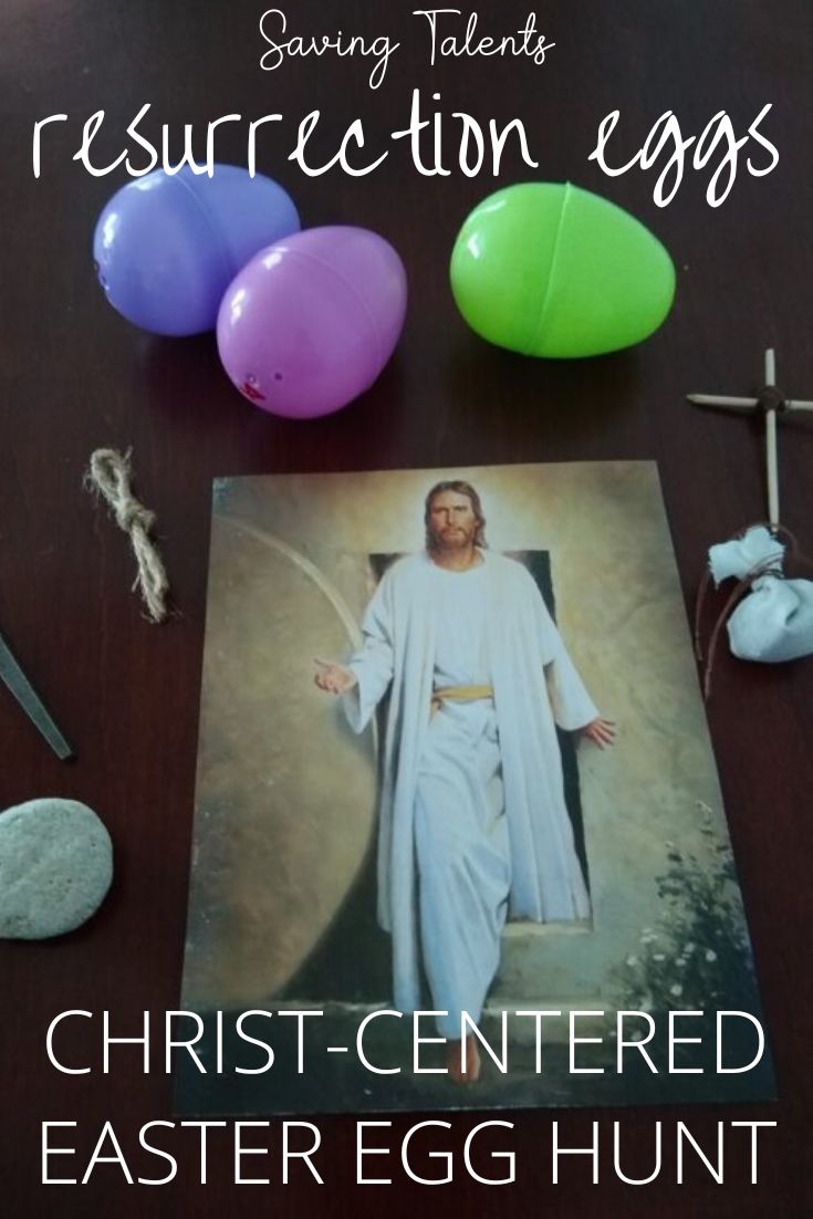 DIY Resurrection Easter Eggs: A Christ Centered Easter Egg Scavenger Hunt