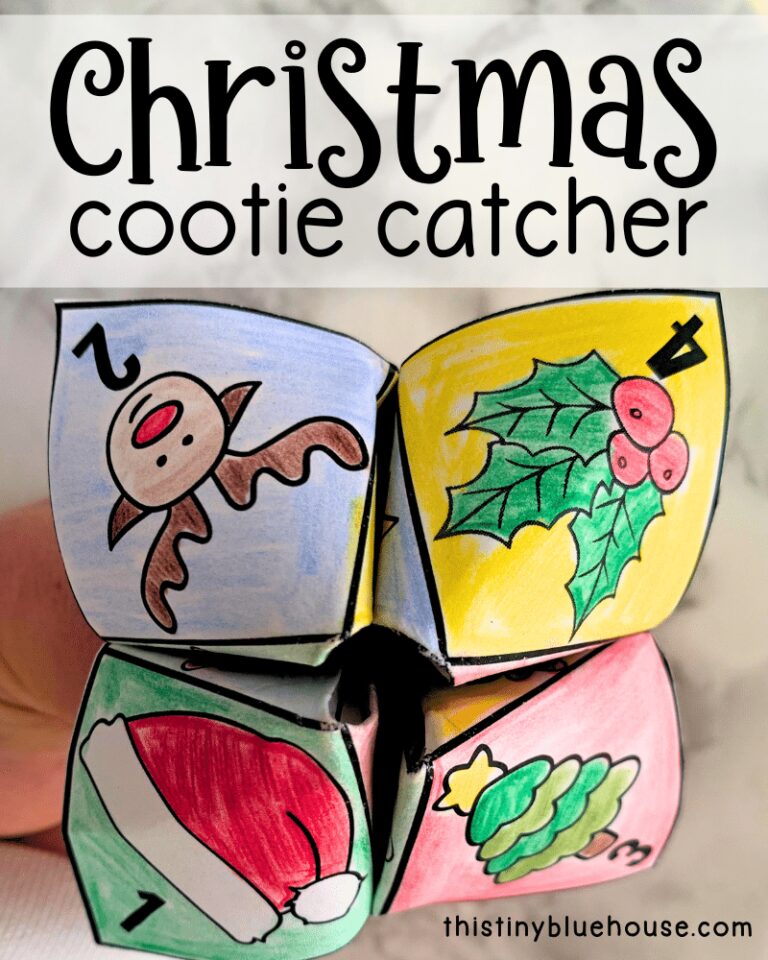 Free Printable Fortune Tellers (aka Cootie Catchers) - Saving Talents