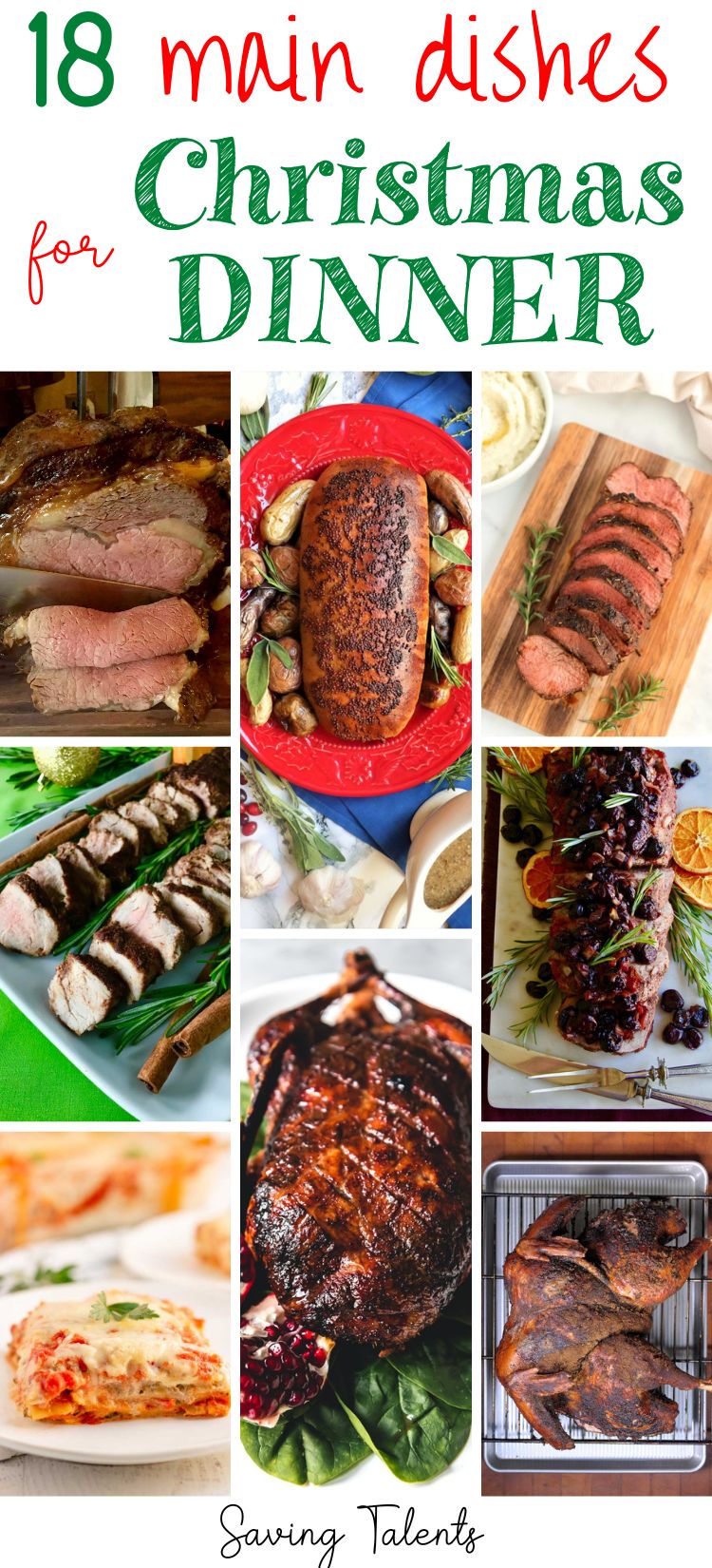 19 Absolutely Delicious Christmas Main Dishes for Dinner