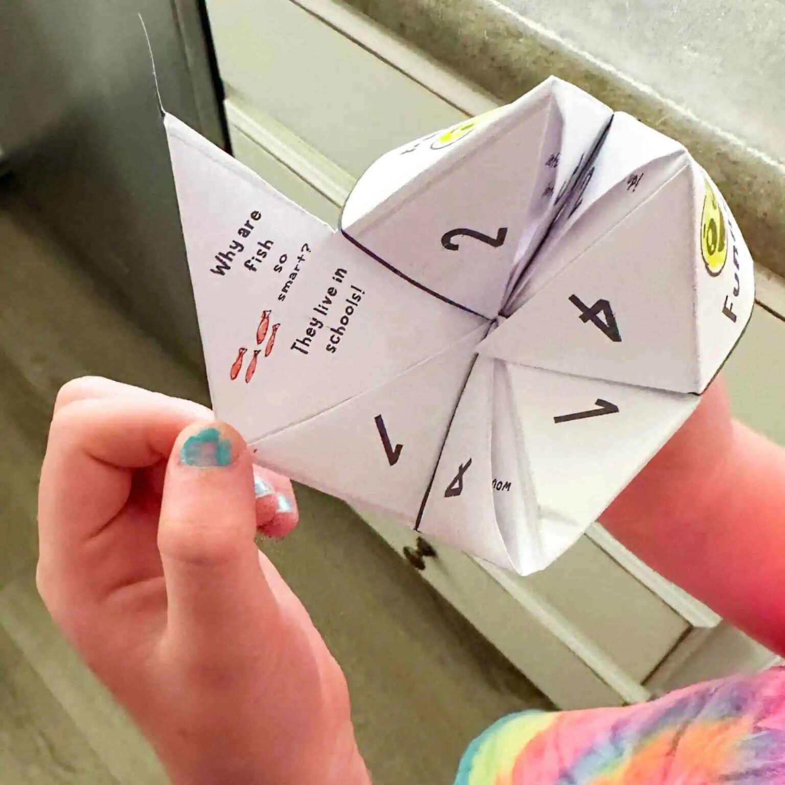 Free Printable Fortune Tellers (aka Cootie Catchers) - Saving Talents
