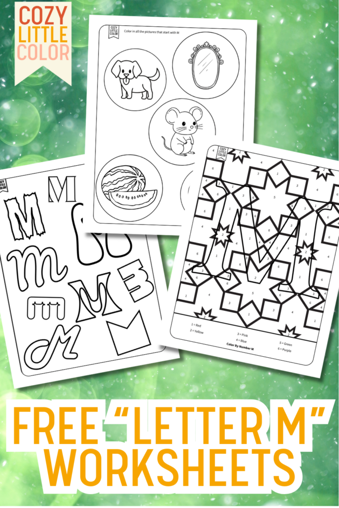 Letter M Crafts, Printables & Activities - Saving Talents