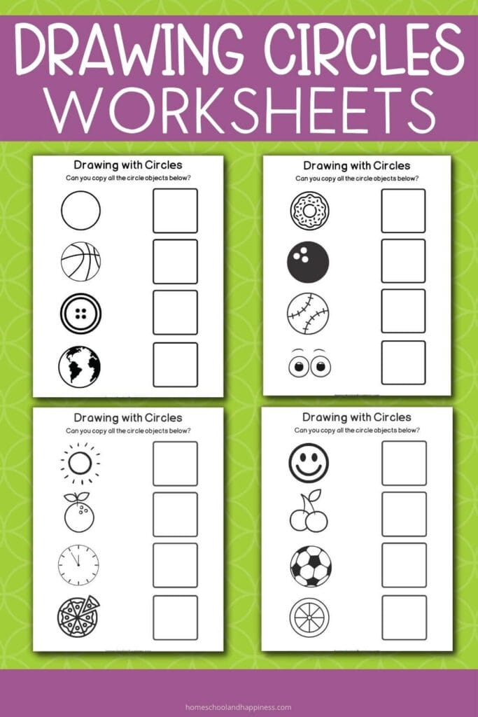 13 Creative Kids Crafts and Free Printables Circles - Saving Talents