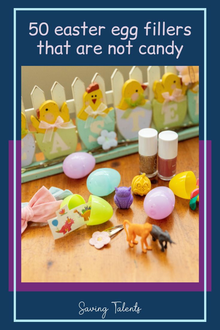 50+ Non Candy Easter Egg Fillers For Kids