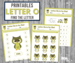18 Free Letter O Crafts, Printables, and Activities - Saving Talents
