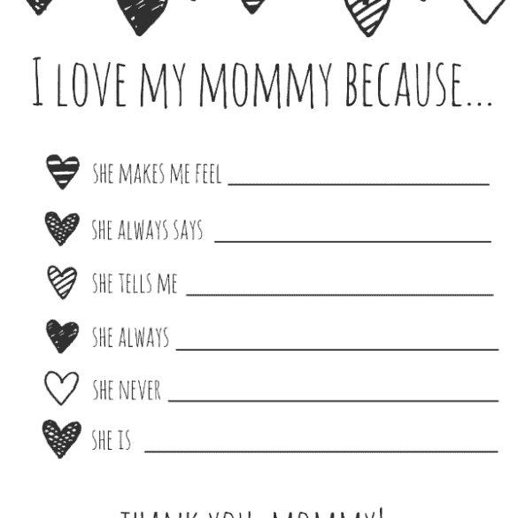 26 Free Mother's Day Printables You Can Use Right Now
