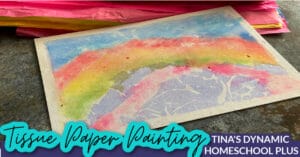 Tissue Paper Crafts for Kids - Saving Talents