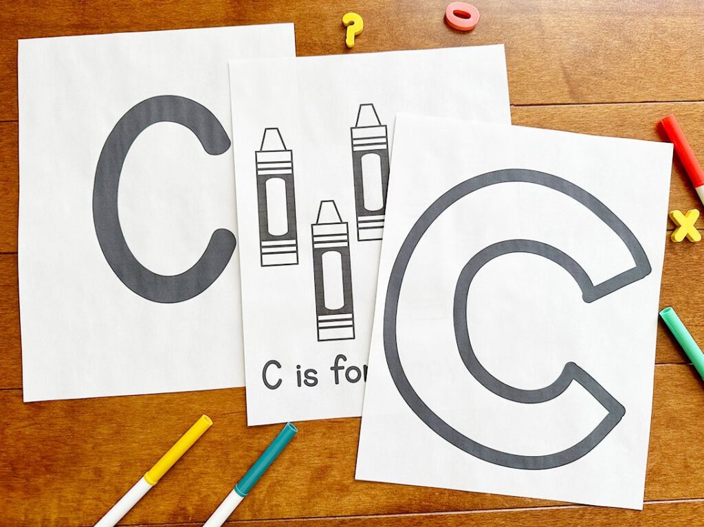 15 Letter C Crafts and Printables - Saving Talents