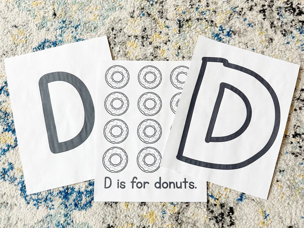 Letter D Crafts and Printables - Saving Talents